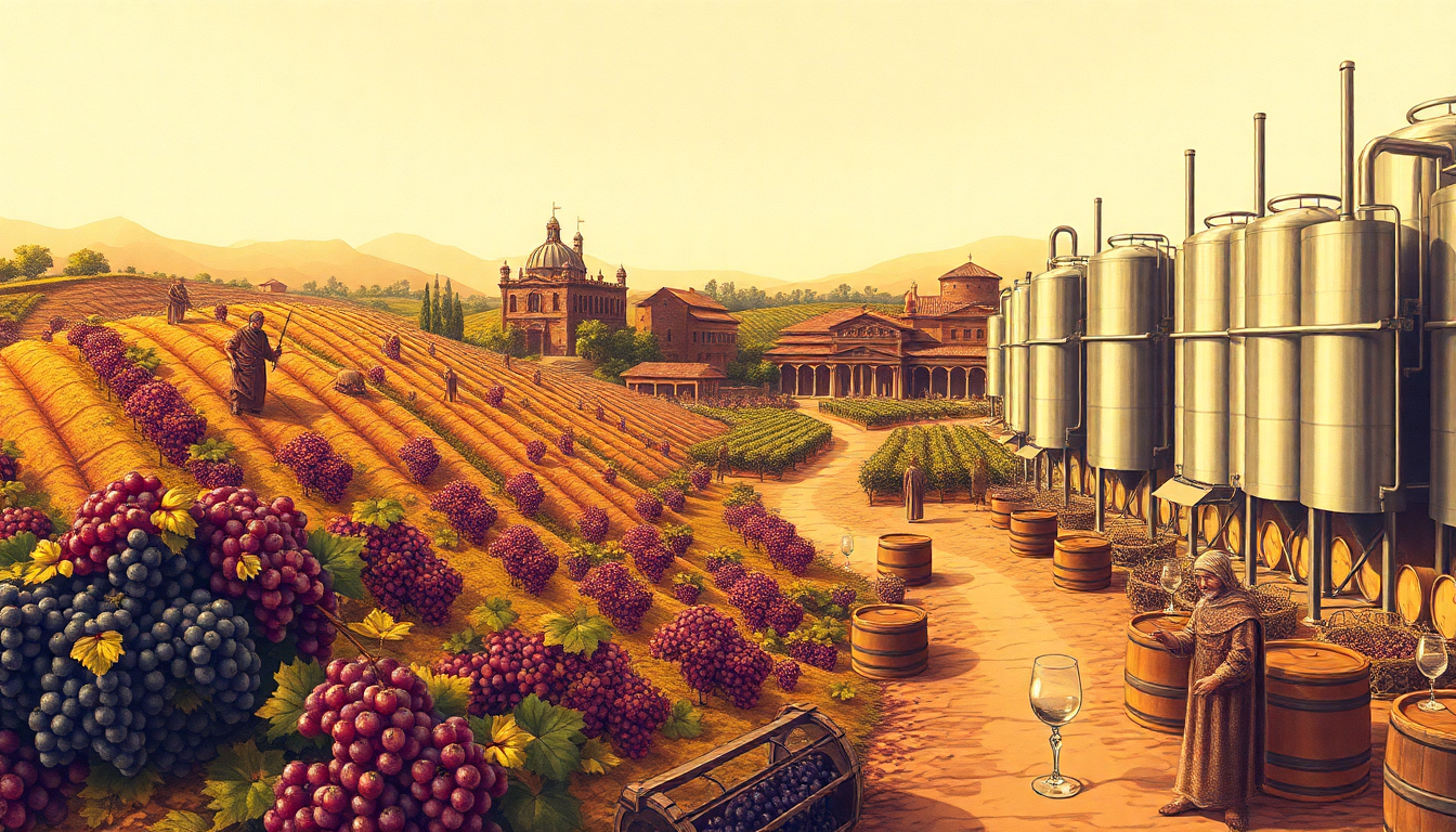 The History of Wine: From Ancient Vines to Modern Glasses – McLaren ...