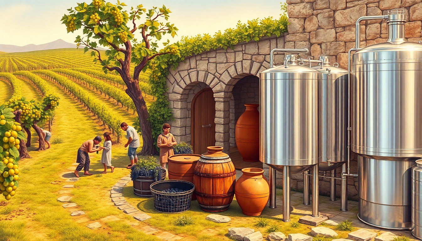 The Evolution of Winemaking Through the Ages – McLaren Vale Cellars